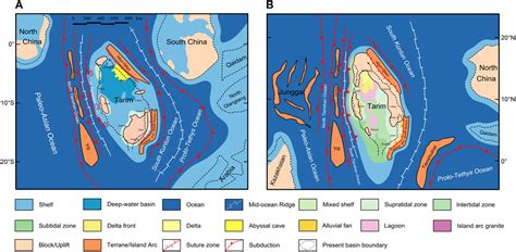 Frontiers Reconstruction Of Proto Type Basin And Tectono Paleogeography Of Tarim Block In