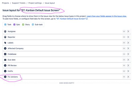 Solved Fixversion Not Showing Up In Issue Details