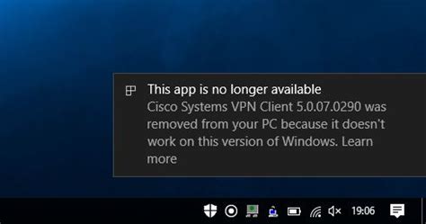 Cisco VPN Client And Windows Cisco Community