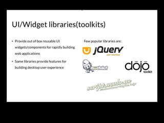 Compare Javascript Libraries In Front End Stack PPT