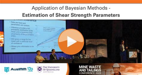 Srk Consulting On Linkedin Application Of Bayesian Methods Estimation Of Shear Strength
