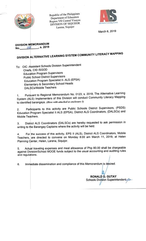 Division Memorandum No. 088 s. 2019... - Deped Tayo Siquijor
