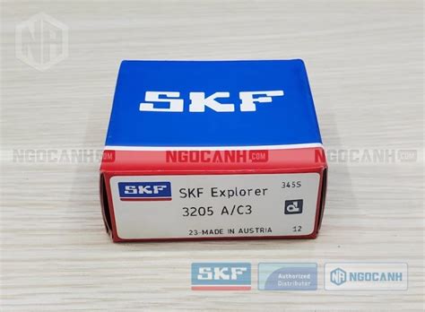 Vòng bi SKF 3205 A/C3 chính hãng, Đại lý ủy quyền vòng bi SKF