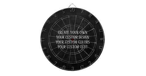 Create Your Own Dart Board Zazzle