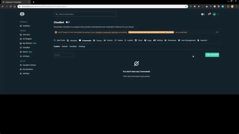 having issues with nightbot try the streamlabs cloudbot youtube