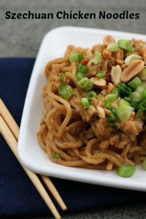 Szechuan Chicken Noodles Recipe Easy Recipe For Dinner
