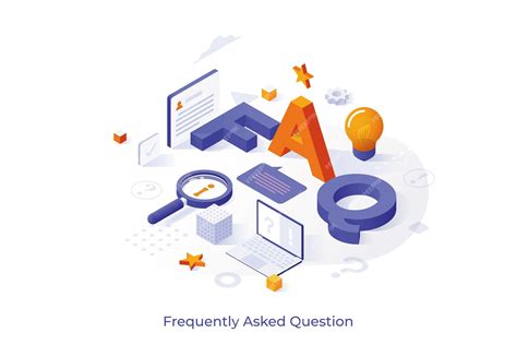 Premium Vector Conceptual Template With Letters Faq Laptop Computer