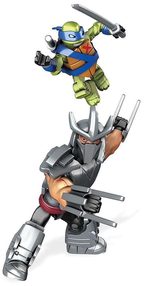 Mega Bloks Teenage Mutant Ninja Turtles Animation Leo Shredder Showdown