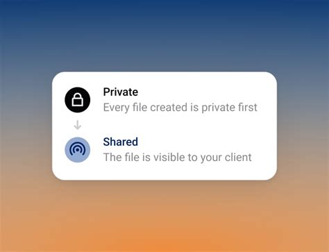 file storage and sharing with clients practice practice