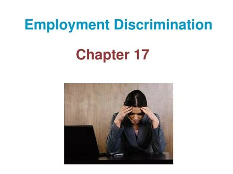 Ppt Employment Discrimination Powerpoint Presentation Free Download