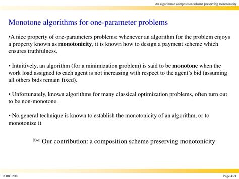 Ppt Brief Annoucement An Algorithm Composition Scheme Preserving