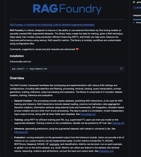 🔥 Intels New Open Source Framework Rag Foundry Deepneuralai