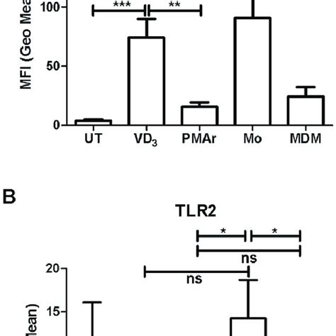 Cell Surface Marker Expression With Macrophage Differentiation Graph Download Scientific