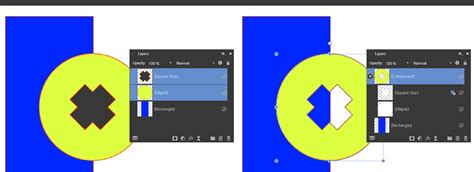 How To Use Shape As Cutout Mask Of Another Shape Desktop Questions