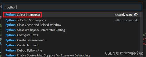 Vscode选择python版本and切换不同版本pip Csdn博客