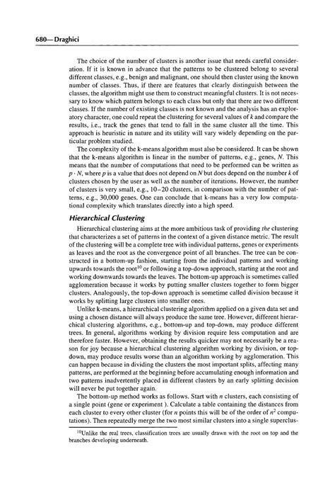 Introduction To Bio Informatics 132 680 Draghici The Choice Of The