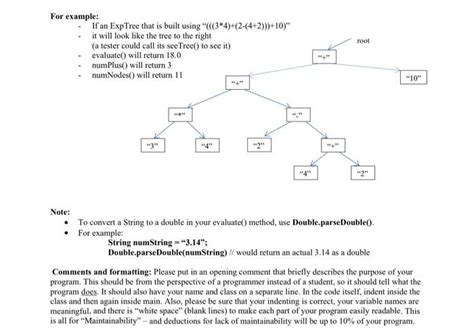 solved minilab 8 exptree you are given a class called