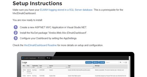 Mrkt 的程式學習筆記 Aspnet Mvc Elmah Dashboard 查看 Elmah 存在 Sql Server 的記錄