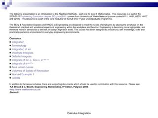 Chapter Integration PPT