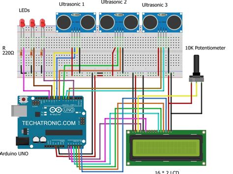 Ultrasonic Distance Finder Using Arduino Find Distance With Ultrasonic