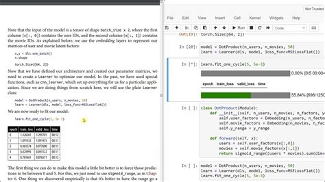 Fastai 和 Pytorch 深度学习 Book Reading Ch8 Ep2 协同过滤的 Embedding 训练 Youtube