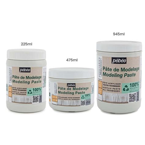 Pebeo Studio Green Acrylic Modeling Paste Jerrys Artarama