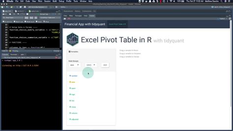 🔥 Matt Dancho 🔥 On Linkedin Shiny Excel Pivottables Tidyquant