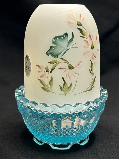 Fenton Art Glass Fairy Light Etsy