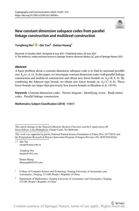 New Constant Dimension Subspace Codes From Parallel Linkage