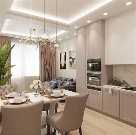 Pin Di Ольга Su квартира новороссийск Arredamento Sala E Cucina Arredamento Soggiorno