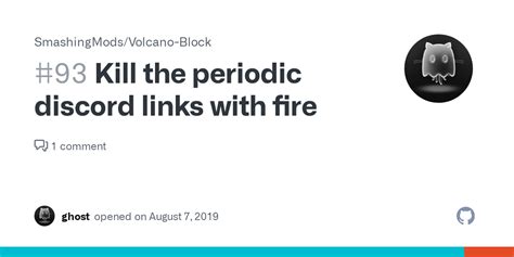 kill the periodic discord links with fire · issue 93 · smashingmods