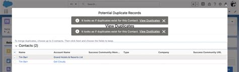 merge duplicate records in salesforce lightning salesforce ben