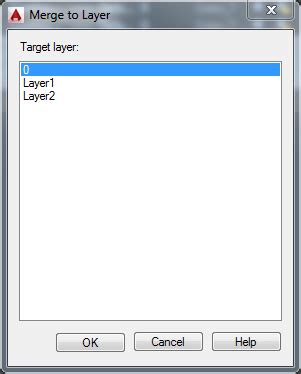 How To Merge AutoCAD Layers