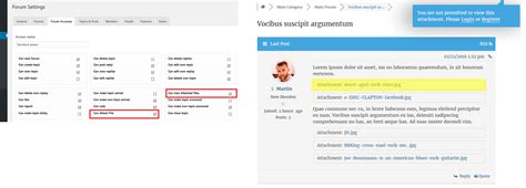 topic and post settings wpforo wordpress forum plugin