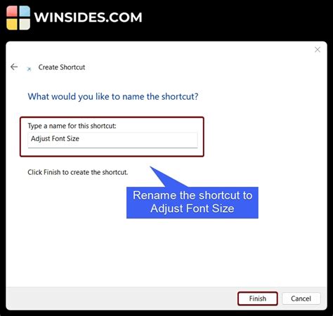 How To Change Font Size On Windows 11 Winsides Com
