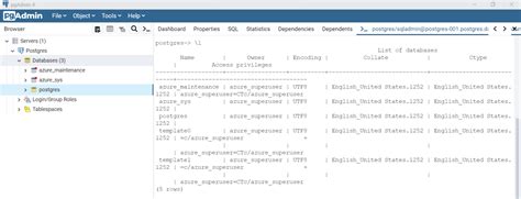 Using Psql Tool With Azure Database For Postgresql