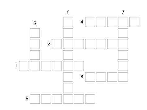 Focus 3 Unit 3 Word Store 3c Crossword