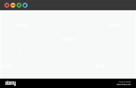 System Window Sign Of Dialog Window Vector Illustration Isolated On