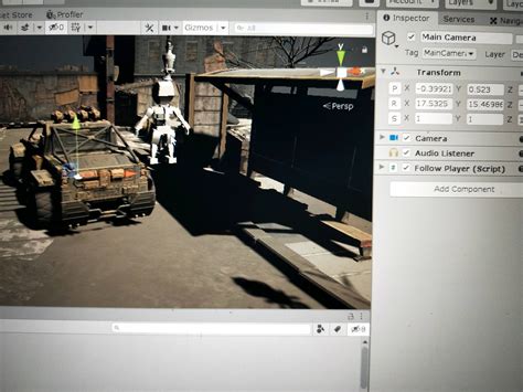 为什么unity3d摄像机不跟随人物 csdn社区