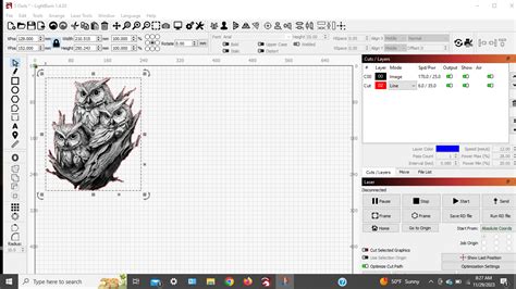 Streaking Engraved Images Lightburn Software Questions Lightburn