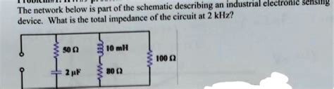 solved please help 10 e1 the network below is part of the schematic