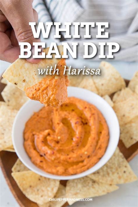 Spicy White Bean Dip With Harissa Harissa And White Bean Chili