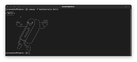 Using Cowsay Linux Command Like A Pro
