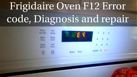 Frigidaire Oven Error Codes Troubleshoot Like A Pro