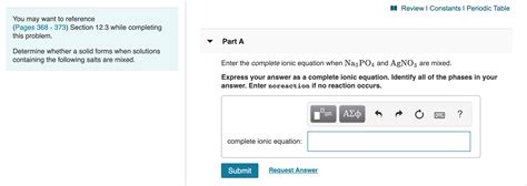 Solved A Review Constants Periodic Table You May Want To Chegg Com