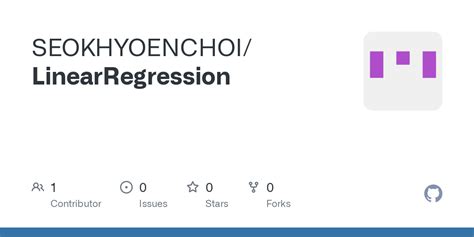Github Seokhyoenchoilinearregression