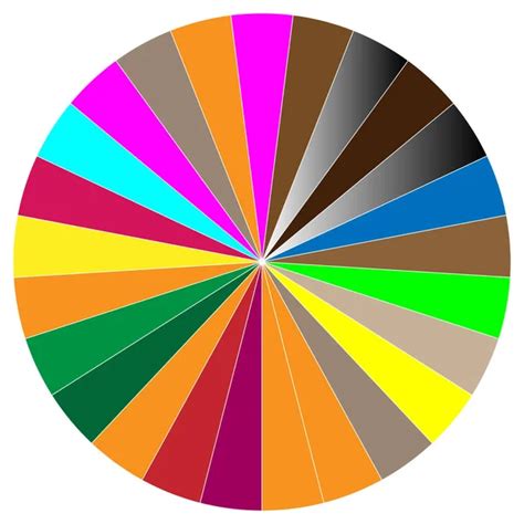 Segmented Circle Pie Graph Pie Chart Infographics Presentation Template Design Stock Vector By