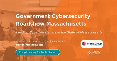 Government Cybersecurity Roadshow Massachusetts