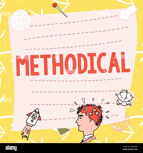 hand writing sign methodical conceptual photo system of methods used