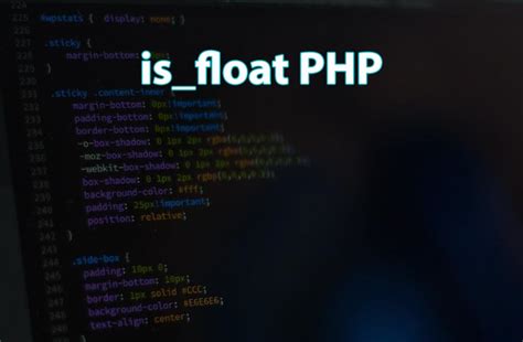 Isfloat Php Athenalinks